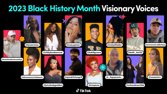 TikTok announces first Visionary Voices list for Black History Month ...