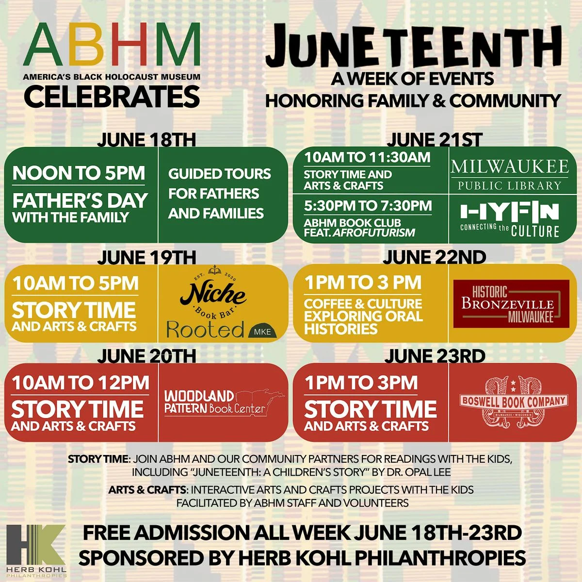 ABHM Celebrates Juneteenth: A Week Of Events Honoring Family ...