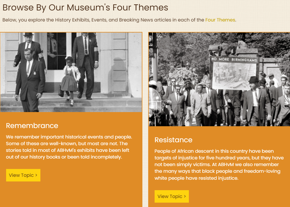 Introducing a New Way to Browse ABHM's Online Exhibits - America's ...