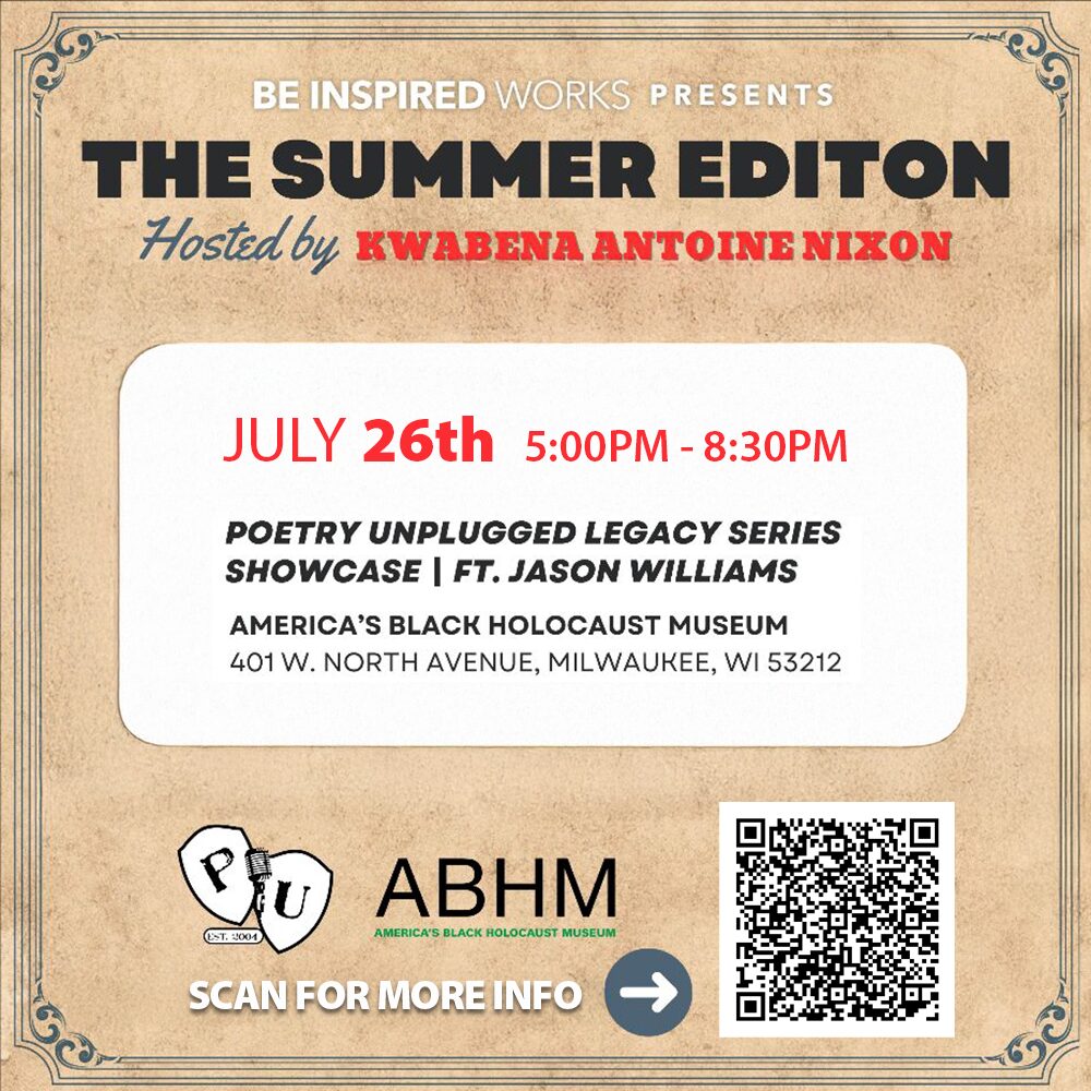 Poetry UNPLUGGED Legacy Series - Jay Williams & Miss Jazzi - America's ...